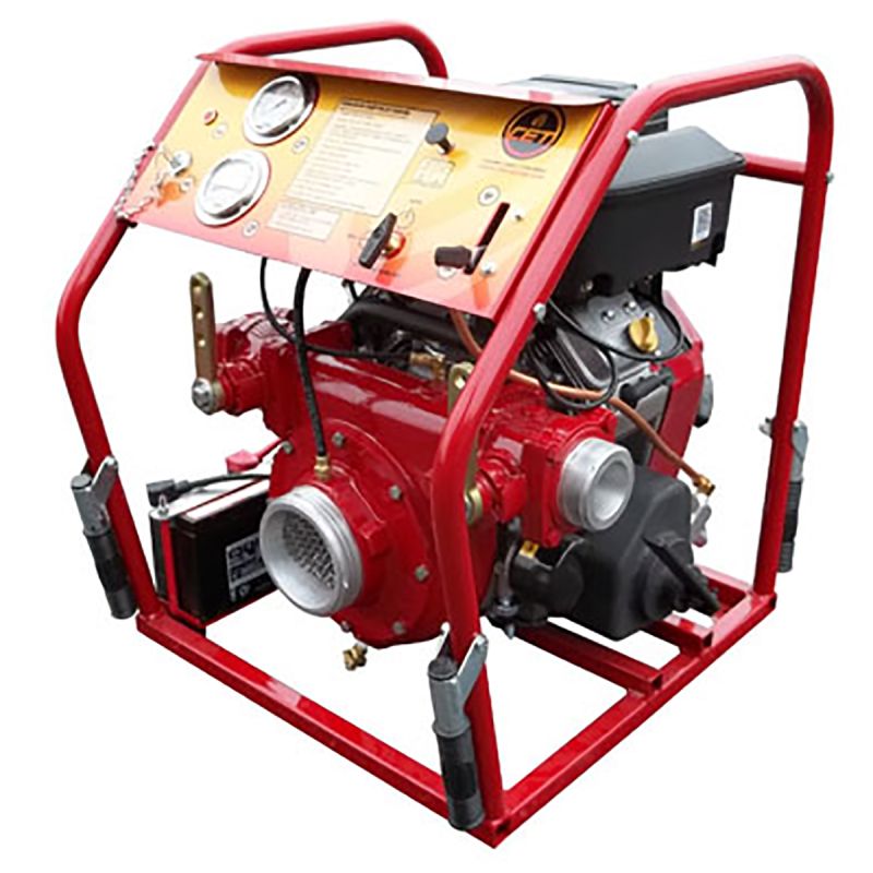 18hp Vanguard High Volume Pump w/Electric Start - (2) Discharge
